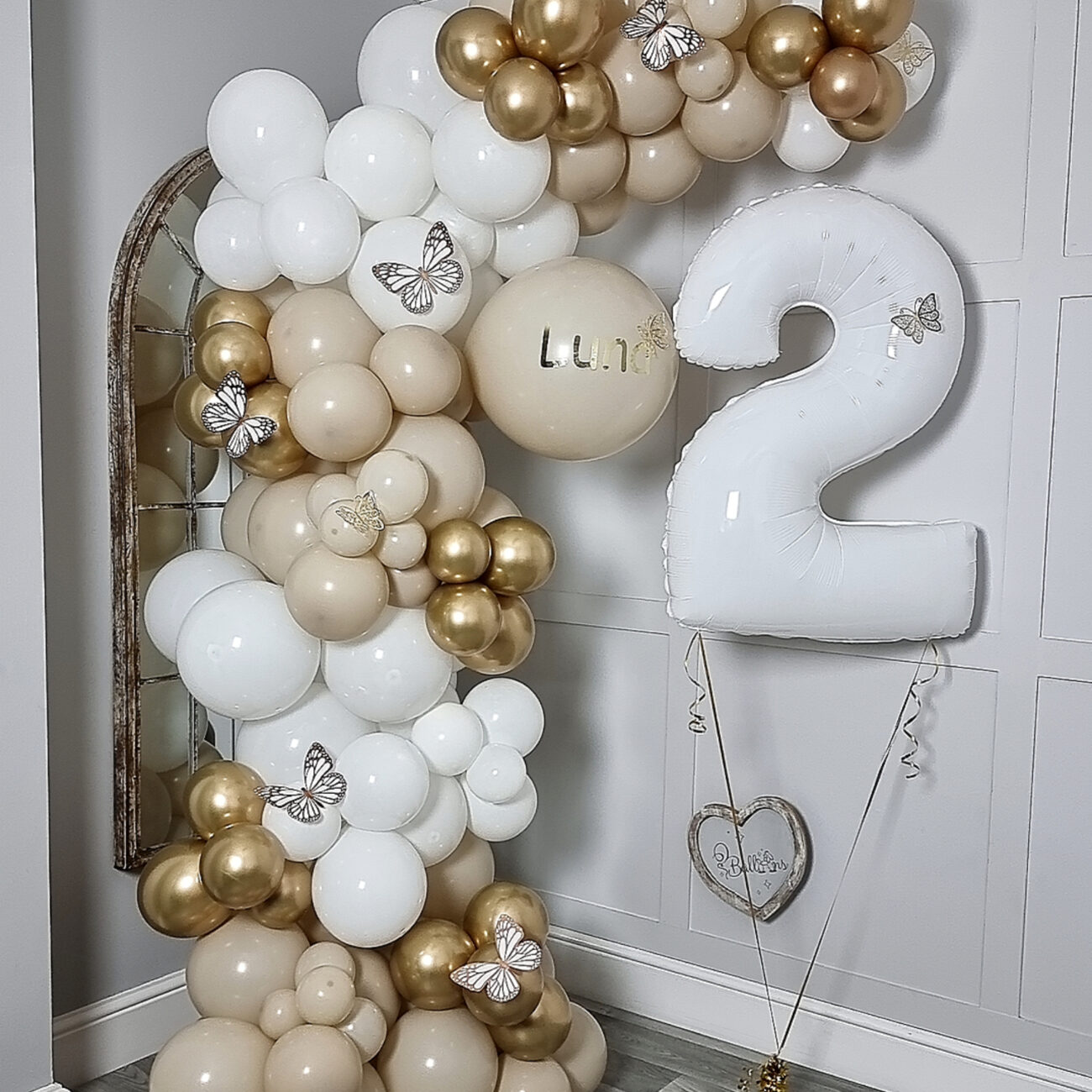 Triple-Coloured Double Joy! – Balloon Decorations in Waltham Forest, London