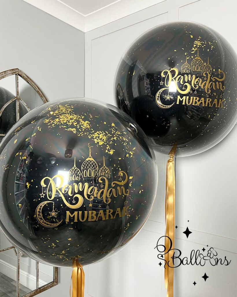 Ramadan Mirror Balloon – Balloon Decorations in London