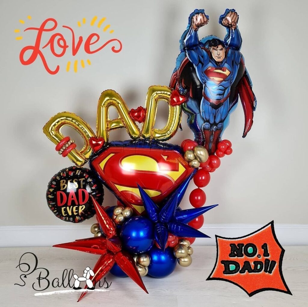 Best Dad Ever – Balloon Decorations in London